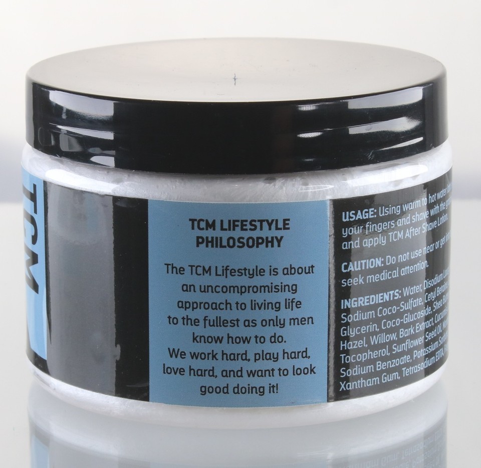 TCM Shave Cream 12oz Infused with Moringa Oil & Sunflower Seed Oil ...