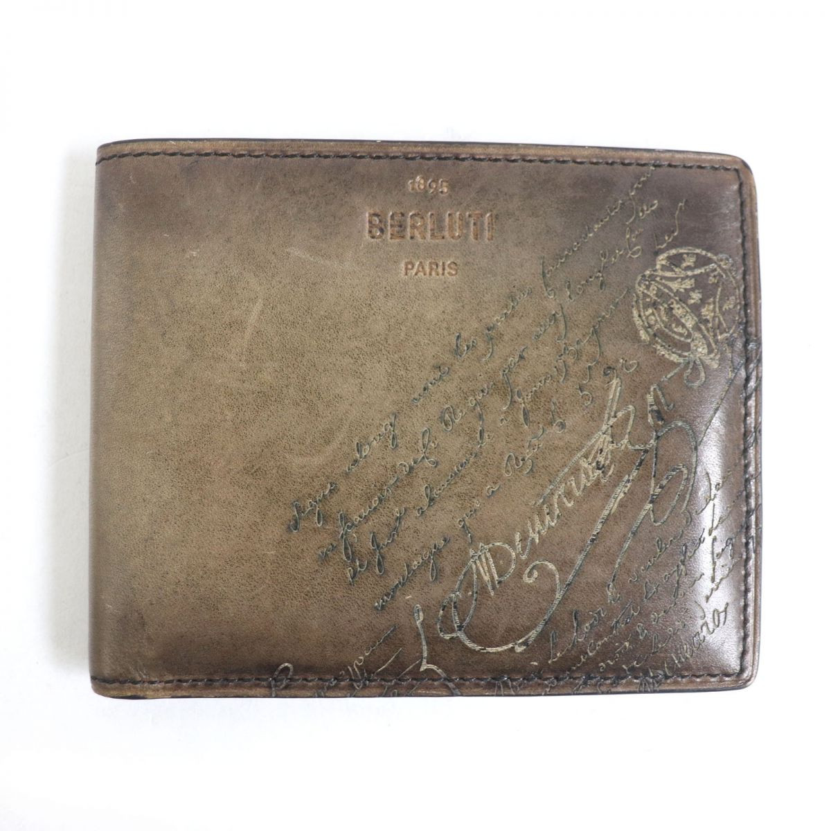 2019 Berluti/Berluti Macole Calligraphy Scrit Leather… - Gem