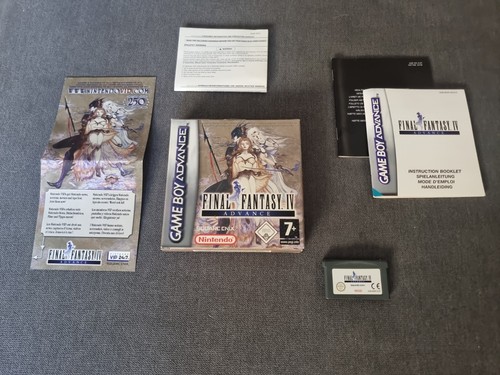 Nintendo Game Boy Advance GBA Final Fantasy IV complet VIP non gratté ...