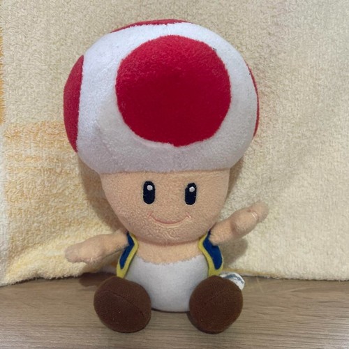Mario Party 5 Toad 2003 Rare Plush Super Mario 7.8 in From JAPAN Used ...