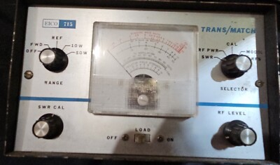 Vintage Volt Meter EICO 715 | eBay