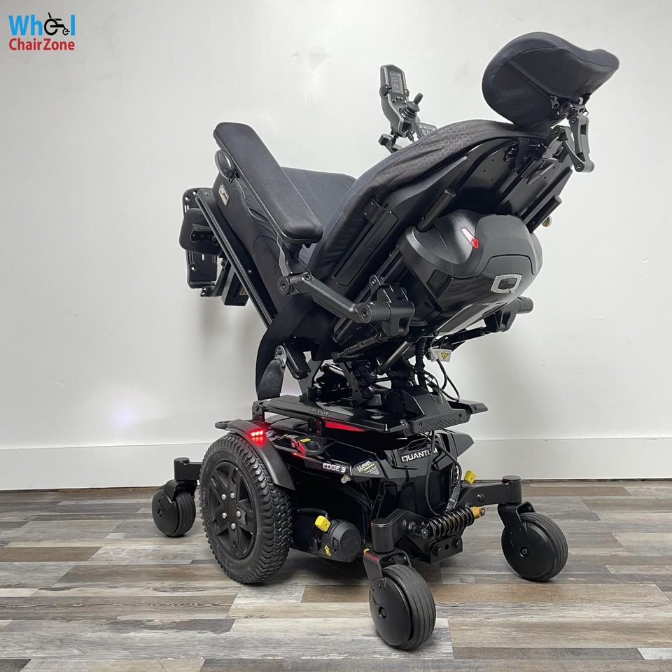 QUANTUM Q6 EDGE 3 WITH POWER TILT,RECLINE AND ELEVATING LEGRESTS ...