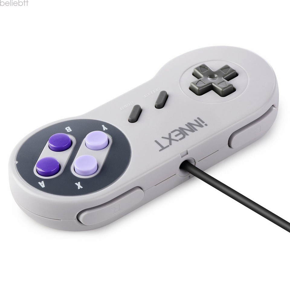 Wired/ Wireless SNES USB Controller For Windows 7 810 PC MAC Linux ...
