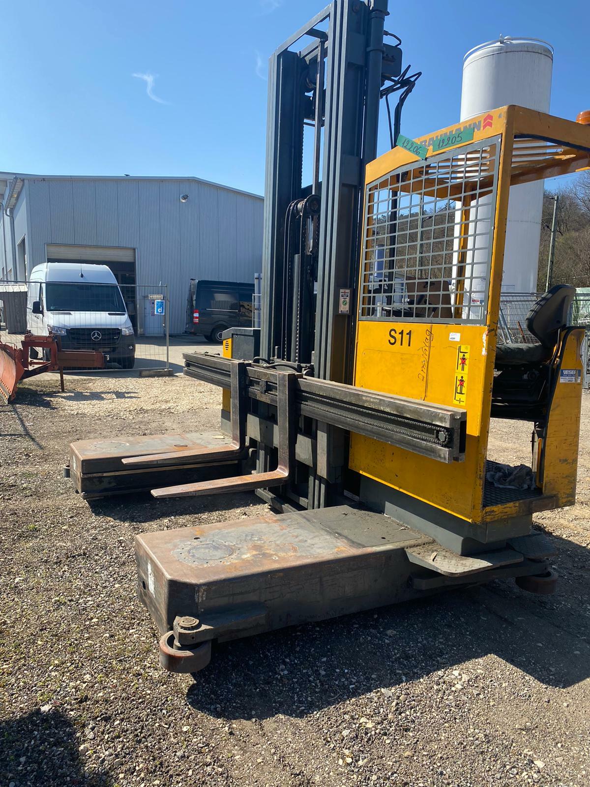 Stapler Baumann Seitenhubstapler voll funktionsfähig | eBay.de