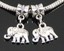 Wholesale 100 Tibetan Silver Mixed Bulk Lots Dangle Charms Fit Bracelet ...