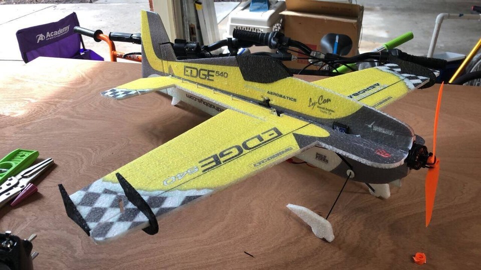 Rc Factory / Twisted Hobbys 24" EPP Mini Edge 540 airframe airplane ...