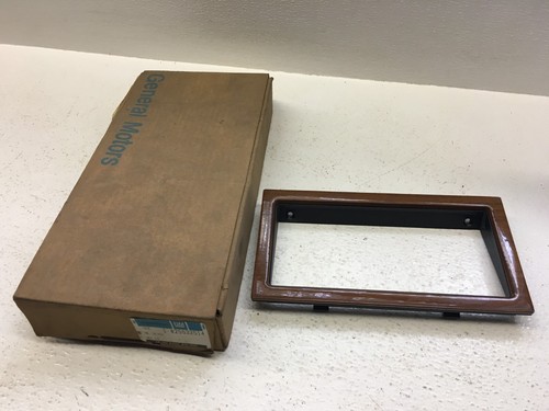 GM NOS Pontiac Bonneville? Wood Grain Instrument Panel Trim Plate ...
