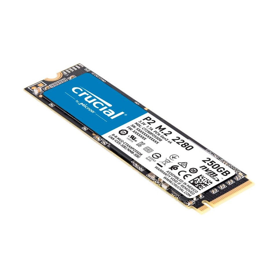 128 256 512 GB 1TB SSD M.2 PCIe Single Notch Hard Drive Laptop w ...
