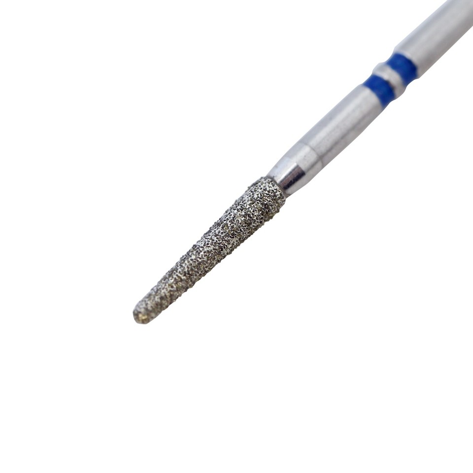 Zirconia Cutter Diamond Crown Removal Bur Round End Taper Medium Grit ...