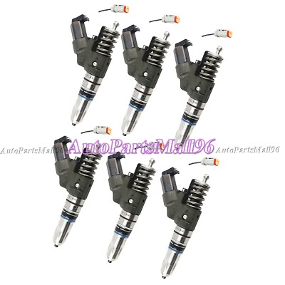 6PCS 3411756 3411753 3411753RX 4902921 Fuel Injector Fit For Cummins ...