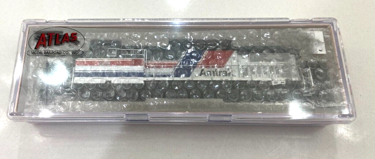 N Scale Atlas Dash 8-32 BWH AMTRAK Pepsi Can #505 NIB- DCC ready | eBay
