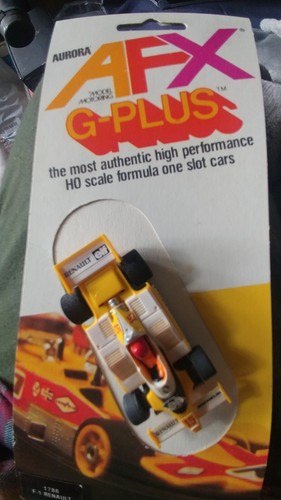 AFX Super G-Plus F1 Renault 15 HO Slot Car NICE | eBay