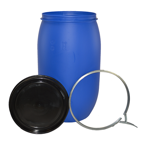 Storage Barrel Drum 220 Litre Storage Shipping Containers Blue ...