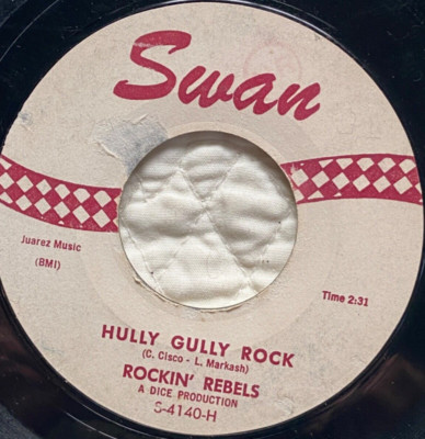 ROCKIN' REBELS Rockin' Crickets & Hully Gully Rock SWAN S-4140 Dice ...