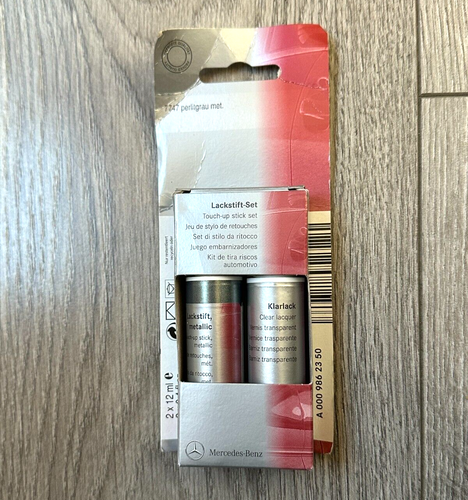 BRAND NEW MERCEDES TOUCH-UP STICK LACKSTIFT PAINT SET 0009862350 OEM ...
