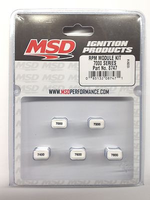 MSD 8747 - MSD Ignition 7000RPM-7800RPM Module Kit- Rev Limiter Pill ...
