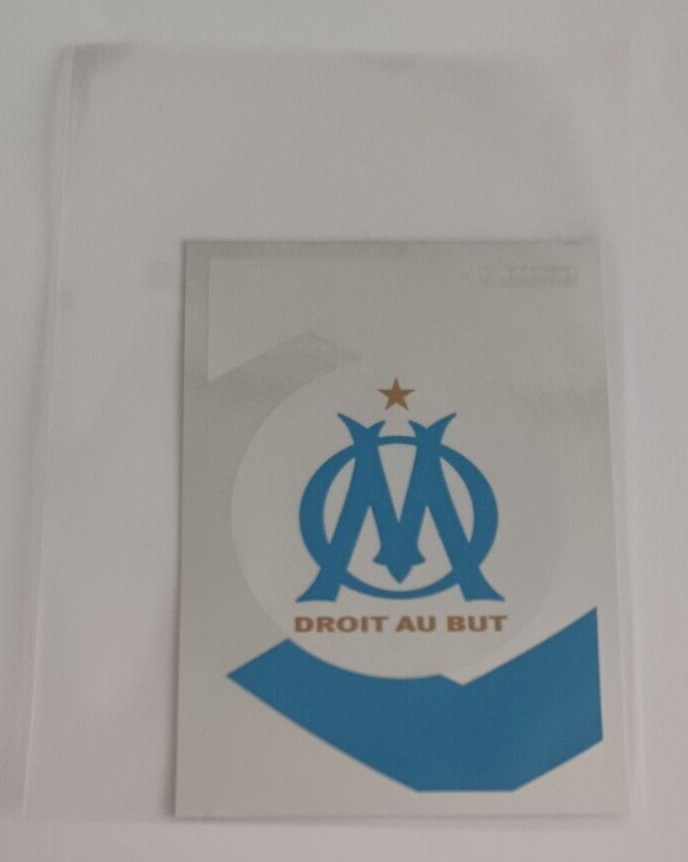 Image Sticker n°186 ECUSSON BADGE LOGO Olympique Marseille OM PANINI ...