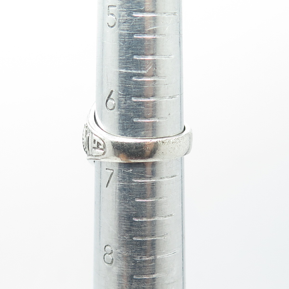 REED & CO Sterling Silver Vintage Enamel JHS 185 Edward Bleeker Ring ...