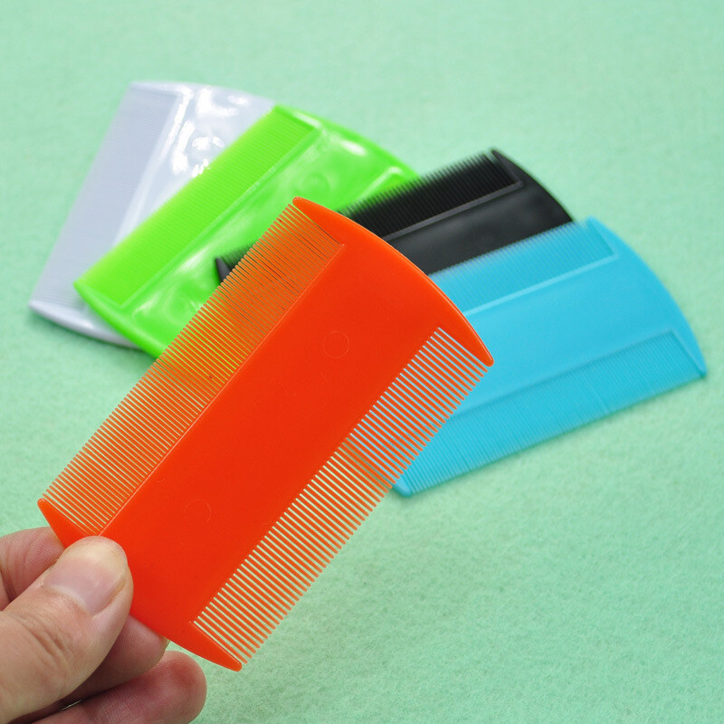 Double Sided Nit Combs Head Lice Detection Pet Dog Cat Flea Comb Hair ...