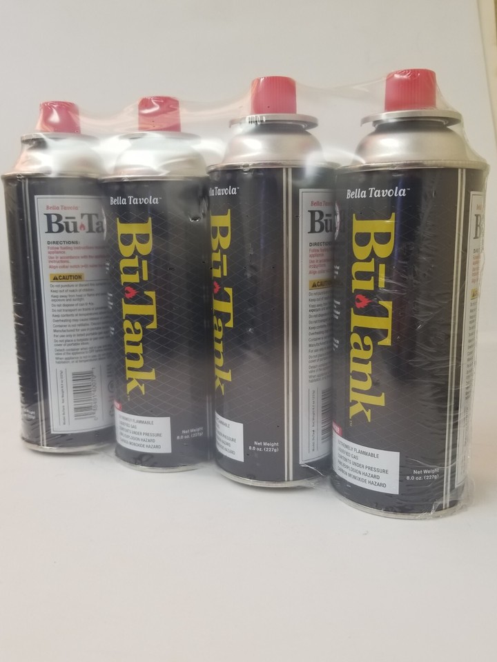 Butane Fuel Canister 4 PACK 8oz Camping Stove Fuel - SHIPS FROM NORTH ...