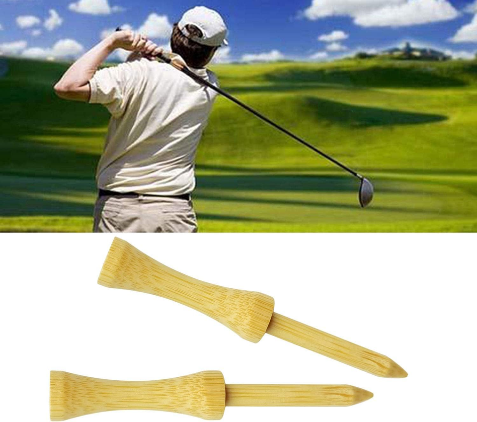 Step Down Golf Tees 2-1/8"or 2-3/4"or 3-1/4" 100 Count Wooden Golf ...