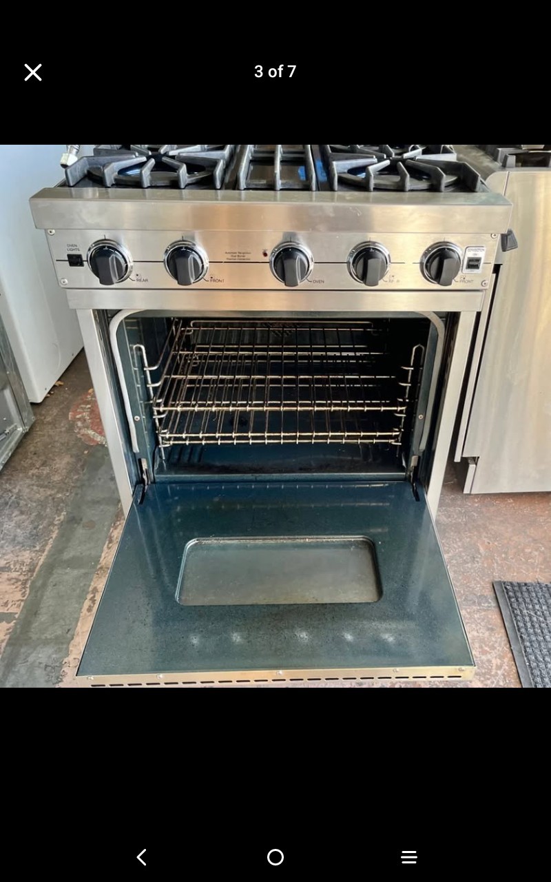 Viking Professional 30 Inch Gas Range Convection Oven 4 Burner | eBay