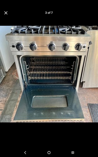 Viking Professional 30 Inch Gas Range Convection Oven 4 Burner | eBay