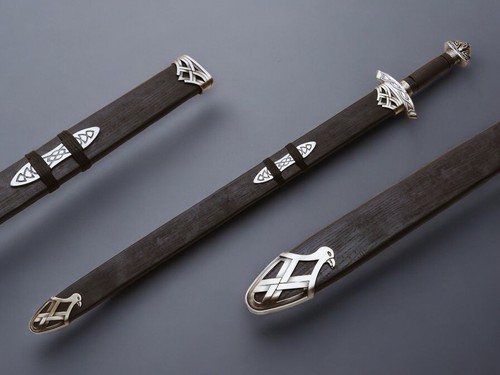 Handmade Northmen Sword 1095 Damascus Steel Medieval Viking Sword With ...