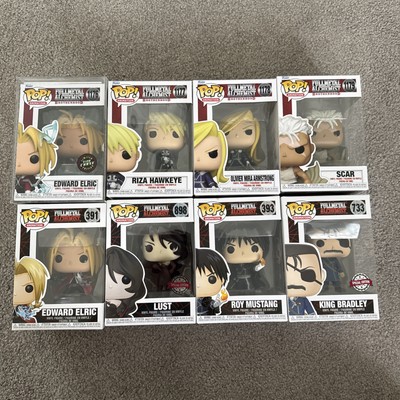 Funko Pop!: Full Metal Alchemist/Brotherhood Set + Chase | eBay
