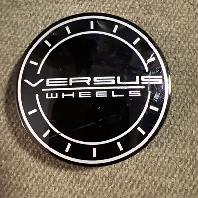 Versus Wheels Gloss Black Custom Wheel Center Cap # BMCT1 (1) | eBay