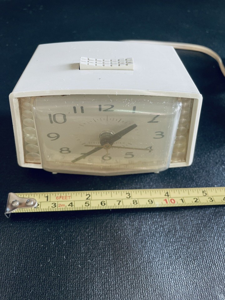 VTG General Electric Alarm Clock GE Electric Retro Travel Analog For ...
