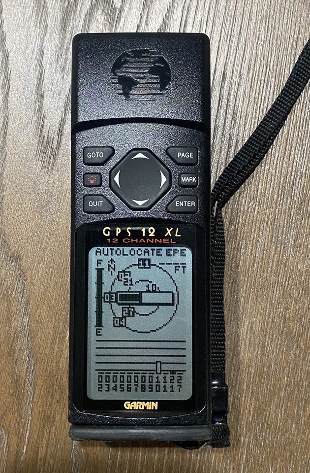 1 Working Tested Garmin GPS 12XL Handheld Personal Navigator Tested ...