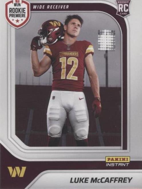 2024 Panini Instant Rps First Look - Luke McCaffrey #RPSFL-20 /644 (RC ...