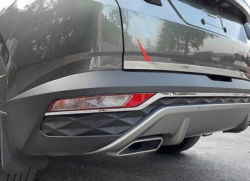 For Hyundai Tucson 2022-2024 Chrome Steel Rear Tailgate Trunk Lid Cover ...