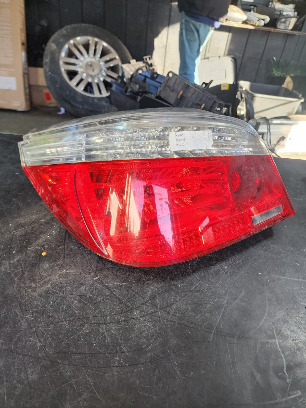 OEM 2008 2009 2010 BMW E60 528 535 550 M5 LED TAILLIGHT LEFT DRIVER ...