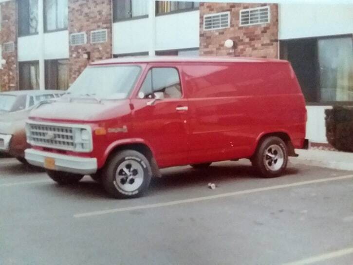 Lowered Chevy Van