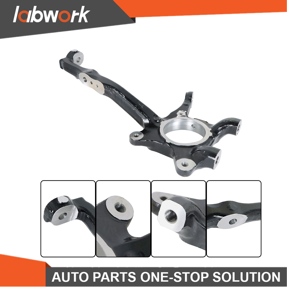 Labwork Front LH+RH Steering Knuckle For 2005-2019 Toyota Tacoma 2.7L 3 ...