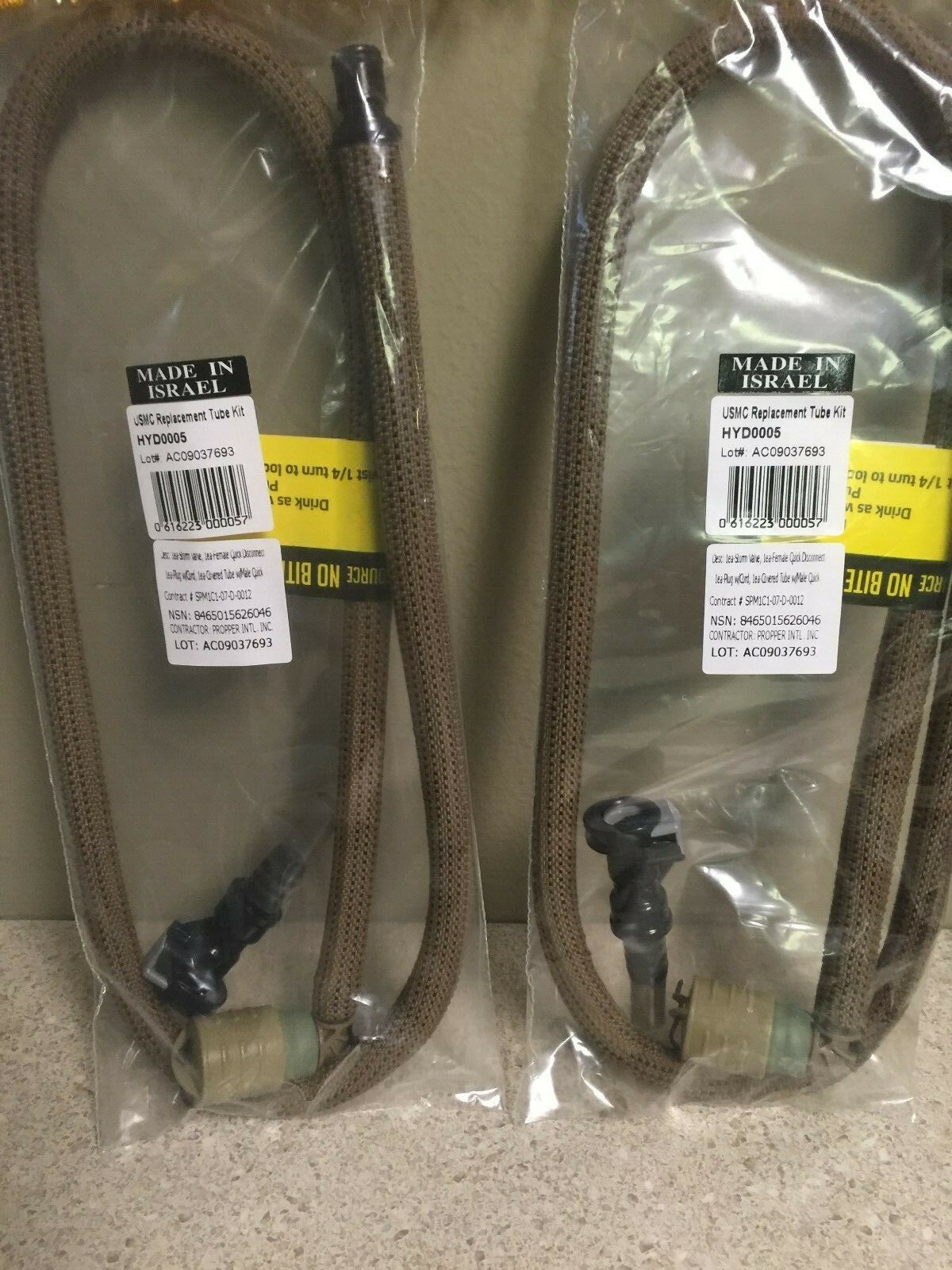 USMC Hydration Relacement Tube Kit - New - Set of 2 | eBay