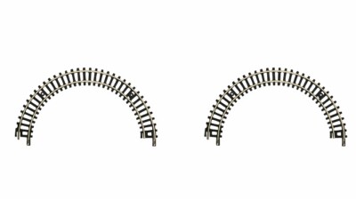 Rokuhan 7297091 - Z - Curved Track R45-180° - New | eBay