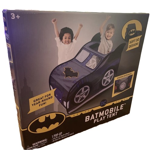 Sunny Days Batman Pop Up 3D Batmobile Tent Indoor Playhouse New in ...