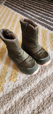 Tentex WINTER SNOW BOOTS for Girls Size 12 Khaki | eBay Australia