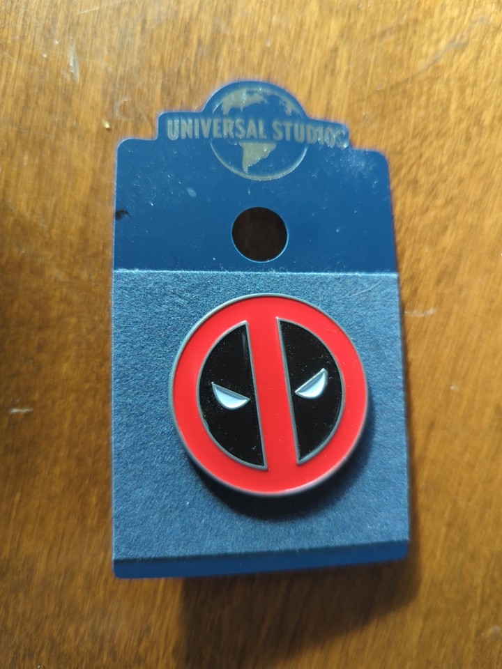 UNIVERSAL STUDIOS THEME PARK DEADPOOL PIN LOGO COLLECTIBLE PIN NWT | eBay
