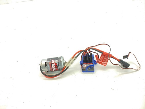 Traxxas XL5HV 3S ESC W/ Titan 21T 550 Reverse Rotation Motor TRX-4 ID ...