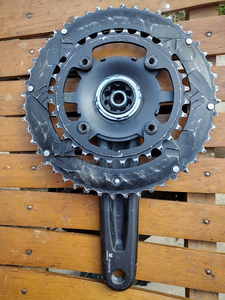 Gravel Crankset FSA Gossamer Pro Modular AGX+ 2 Ring 386EVO (2021) 48 ...