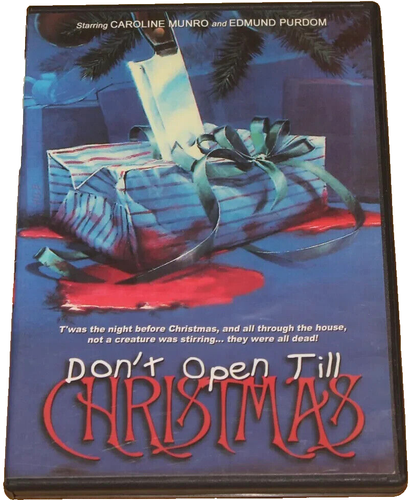 PLAYED ONCE Don't Open Till Christmas Dvd RARE 2006 Substance Release ...