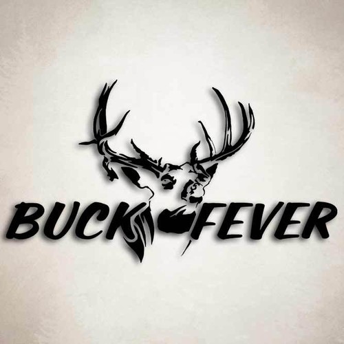 Whitetail Deer Buck Fever Hunting Decal Sticker Car Truck Window for ...