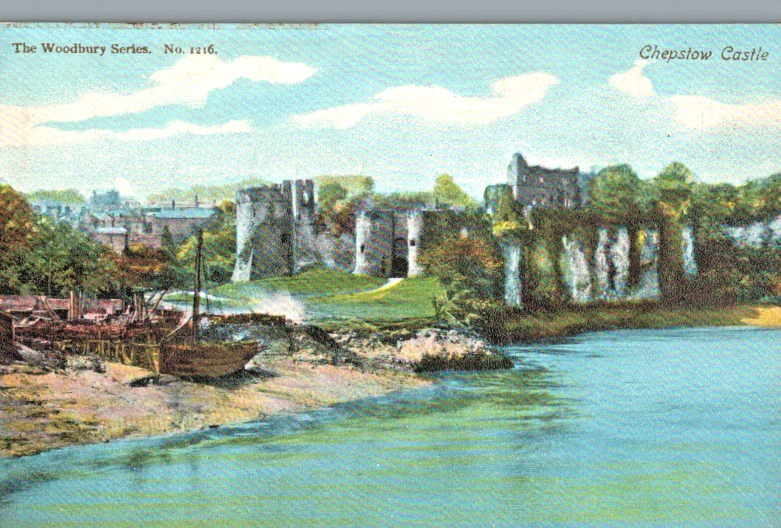 VIntage Postcard-Chepstow Castle, Chepstow, Monmouthshire, Wales | eBay