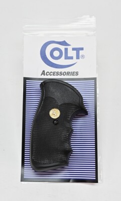 Colt V-Frame Grips For Anaconda, King Cobra. Gold Medallions | eBay