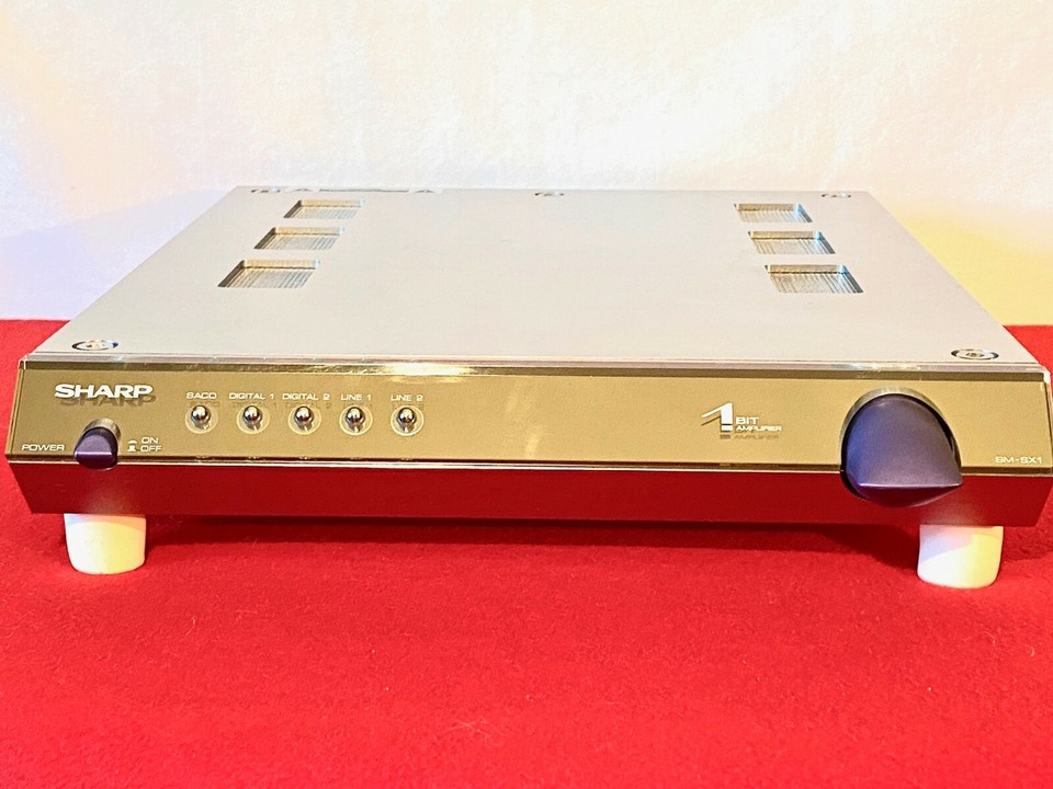 SHARP SM-SX1 Integrated Amplifier AC120V 1 Bit Vintage | eBay