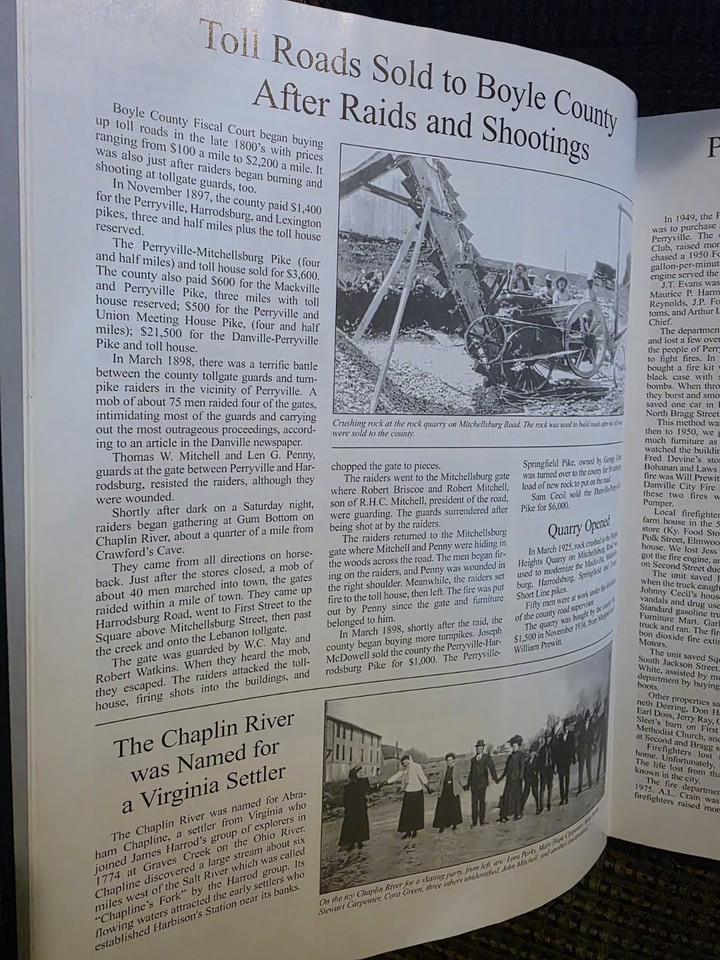 Perryville Kentucky Community History Boyle County 1776-2000 Book Free ...